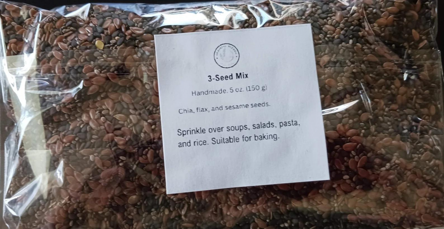 3-Seed Mix– Healthy, Crunchy Superfood - Grainful Blends