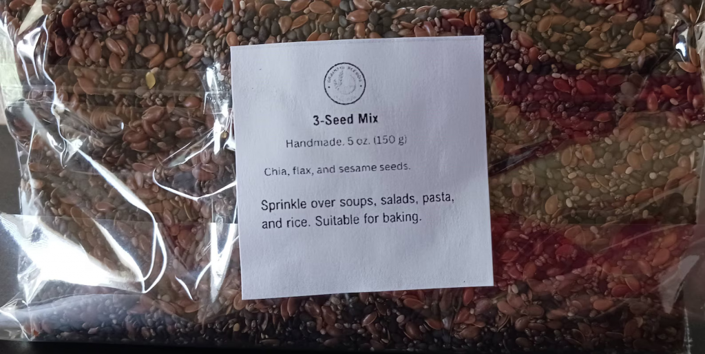 3-Seed Mix– Healthy, Crunchy Superfood - Grainful Blends